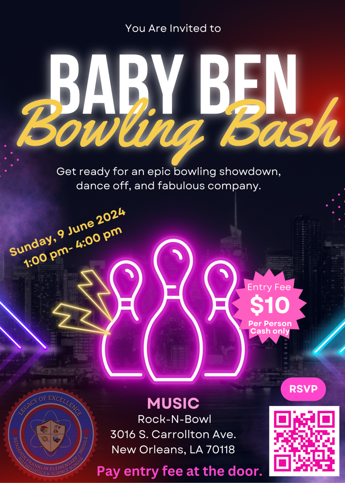 Baby Ben Bowling Bash – Benjamin Franklin Bears